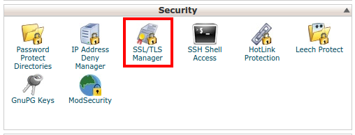 Manage SSL Certificates